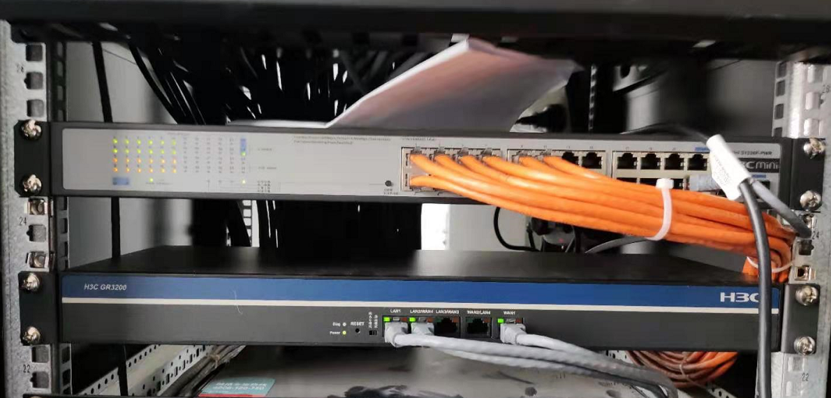 企业华三GR3200路由器带AC管理调试